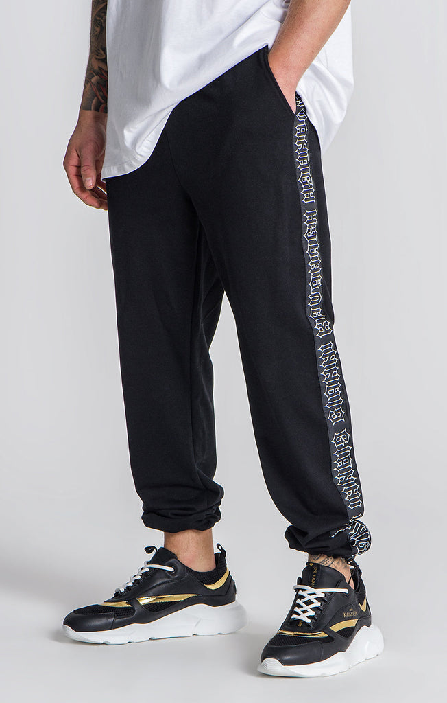 Black Outline Joggers | Joggers | Gianni Kavanagh – UB Online Store